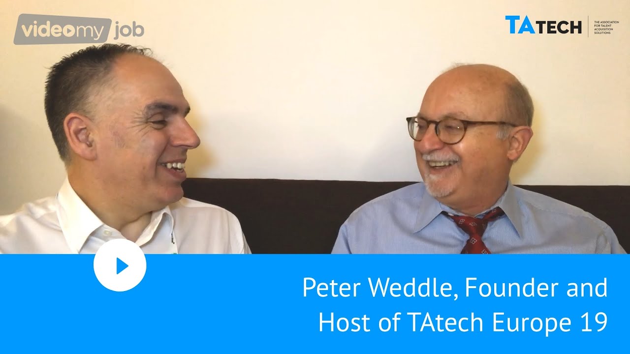 Peter Weddle, Founder and Host of TAtech Europe 19 - YouTube
