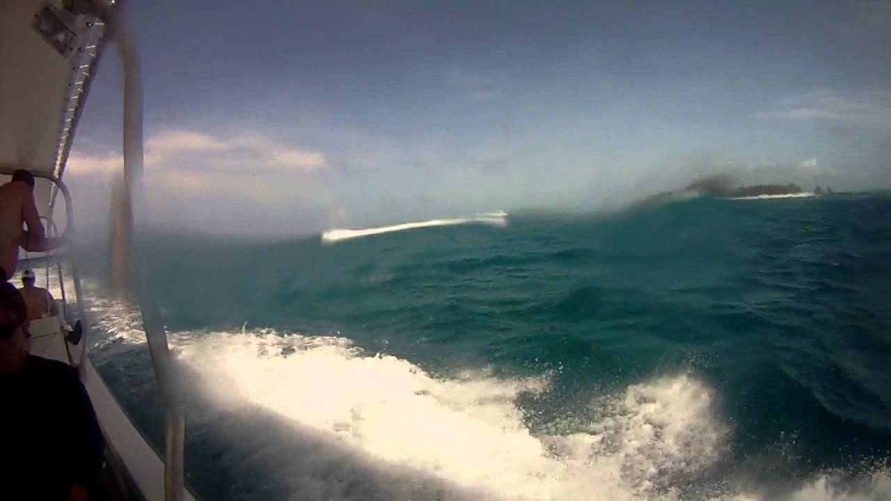 Palau - Boat Ride and Surf - YouTube