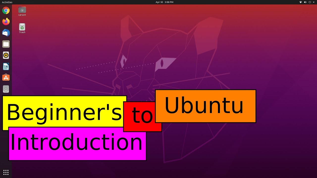 Beginner's Introduction to Ubuntu | Just Plain Tech (JPT) - YouTube