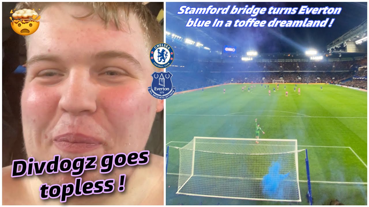 Chelsea 2-2 Everton Matchday vlog *Brilliant Ellis simms goal sends ...