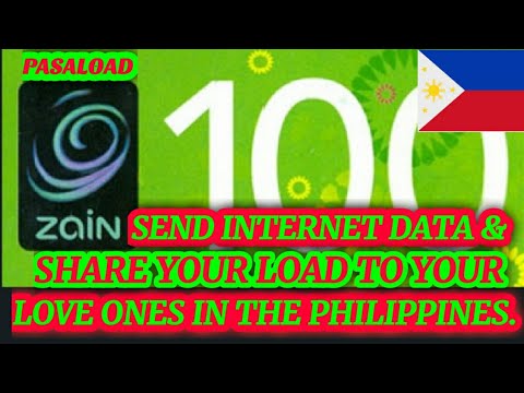 PAANO MAG TRANSFER NG LOAD USNG ZAIN SIM TO PHILIPPINES SIM | HOW YO ...
