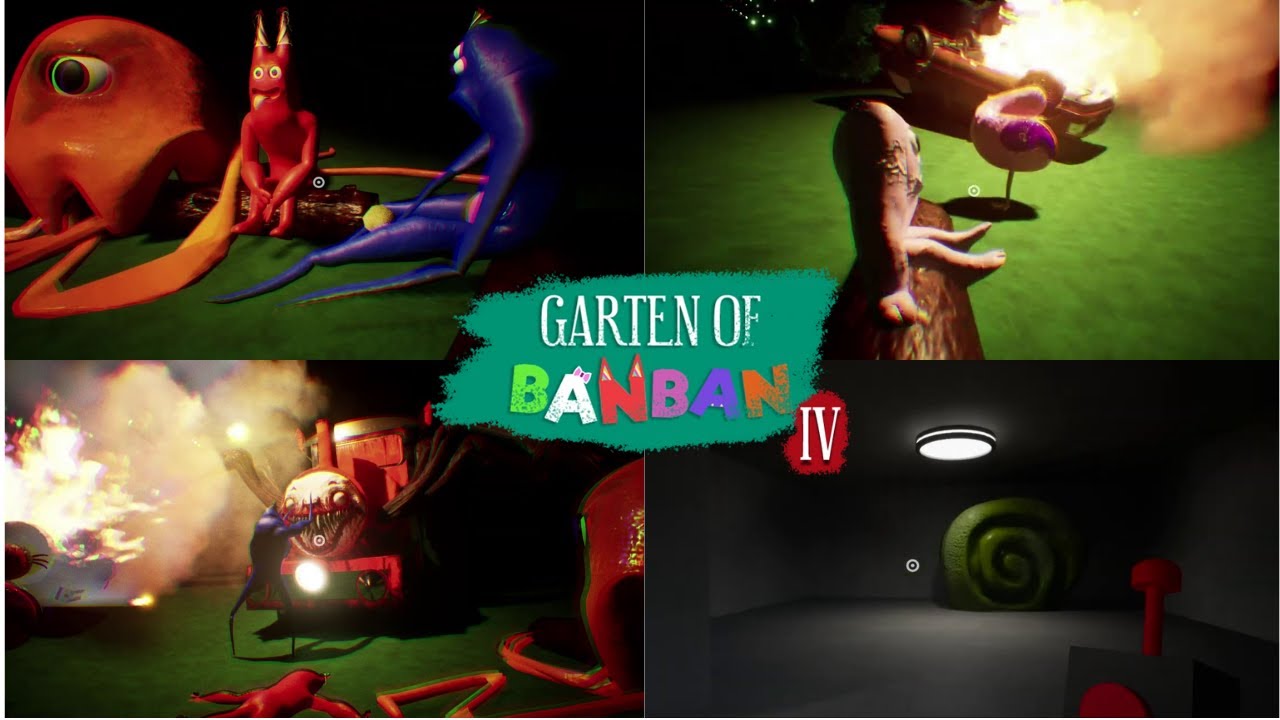 Garten of Banban Chapter 4 Gameplay: Hate and sadness - YouTube