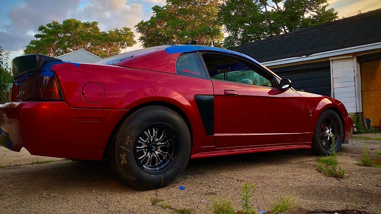 03 mustang 2v on3 turbo first start - YouTube