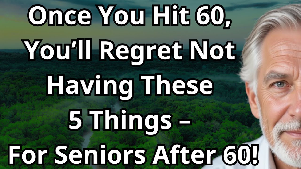 Once You Hit 60, You’ll Regret Not Having These 5 Things – For Seniors ...