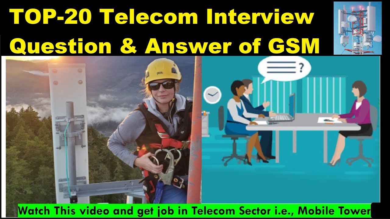 Top 20 Telecom Interview Question & answer of GSM - YouTube