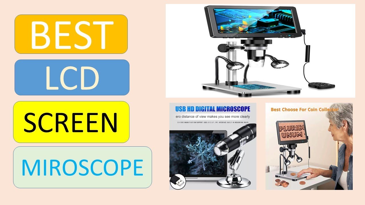 TOP 5 Best LCD Screen Microscope in 2023.. - YouTube