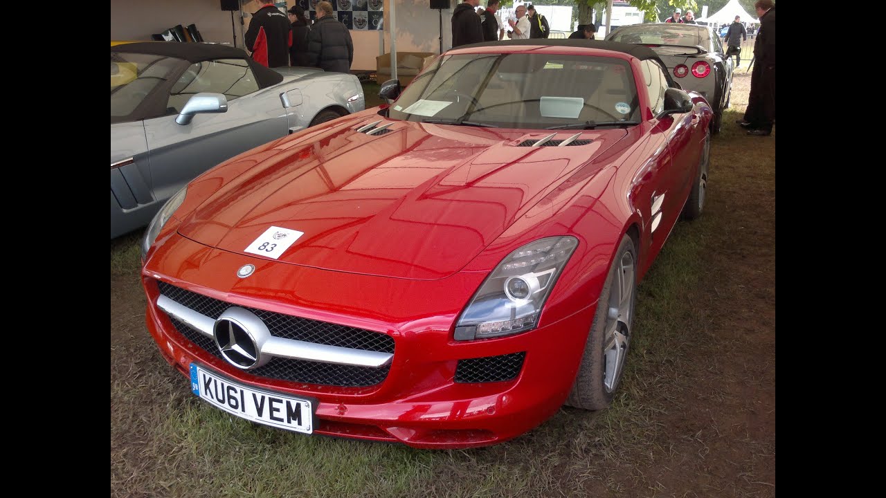 Supercar time attack Cholmondeley Pagant of Power 17.06.2012. - YouTube