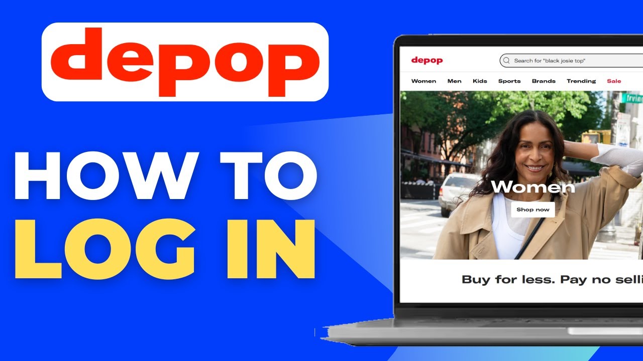 How To Log In To A Depop Account - YouTube