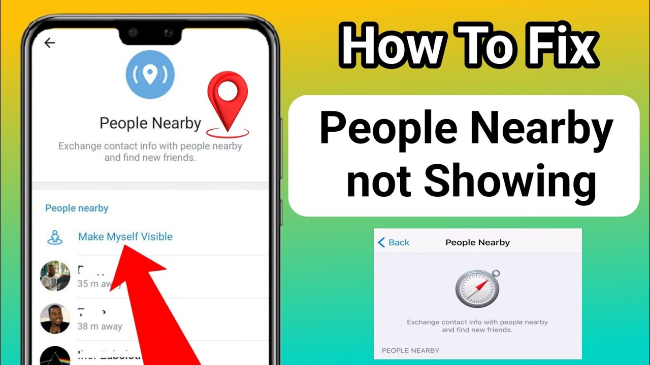 How to FIX Nearby People Not Showing on Telegram | telegram nearby ...