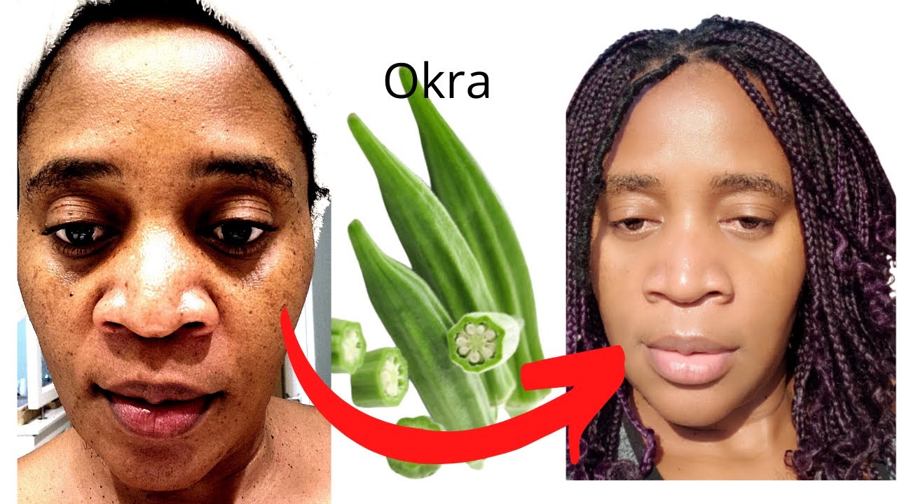I CAN'T BELIEVE WHAT OKRA DID TO MY SKIN / REDUCES WRINKLES, REDUCES ...