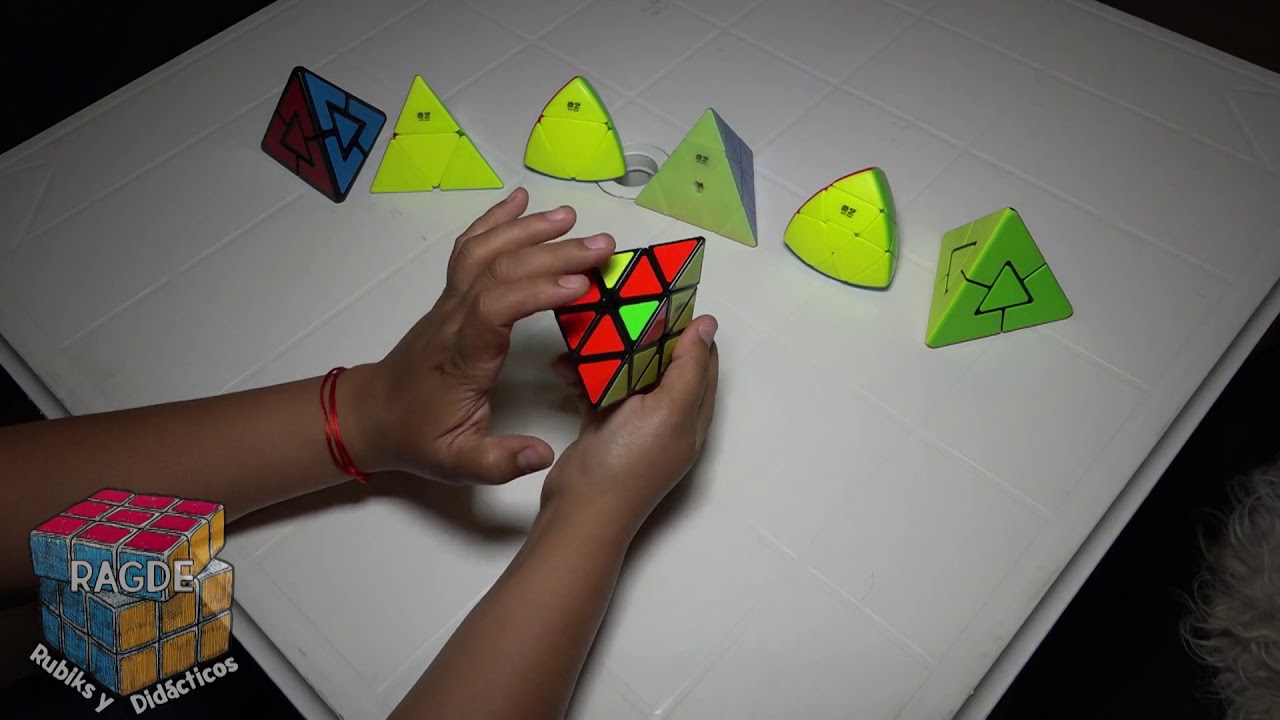 Como resolver Pyraminx 3x3 Básico - YouTube
