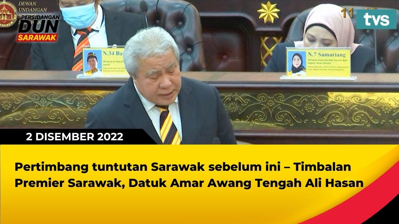 Pertimbang tuntutan Sarawak sebelum ini –Timbalan Premier Sarawak ...