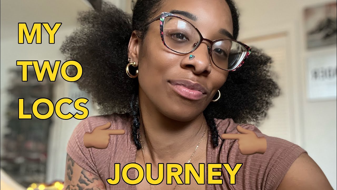 Single Locs on 4B 4C Hair: 1 Year Update: Partial Locs: Using Jamaican ...