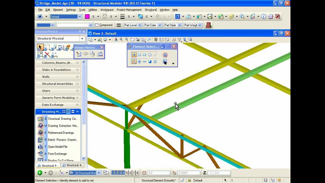 Section 4-2: Bentley STAAD.Pro & Structural Modeler for 2011 Student ...
