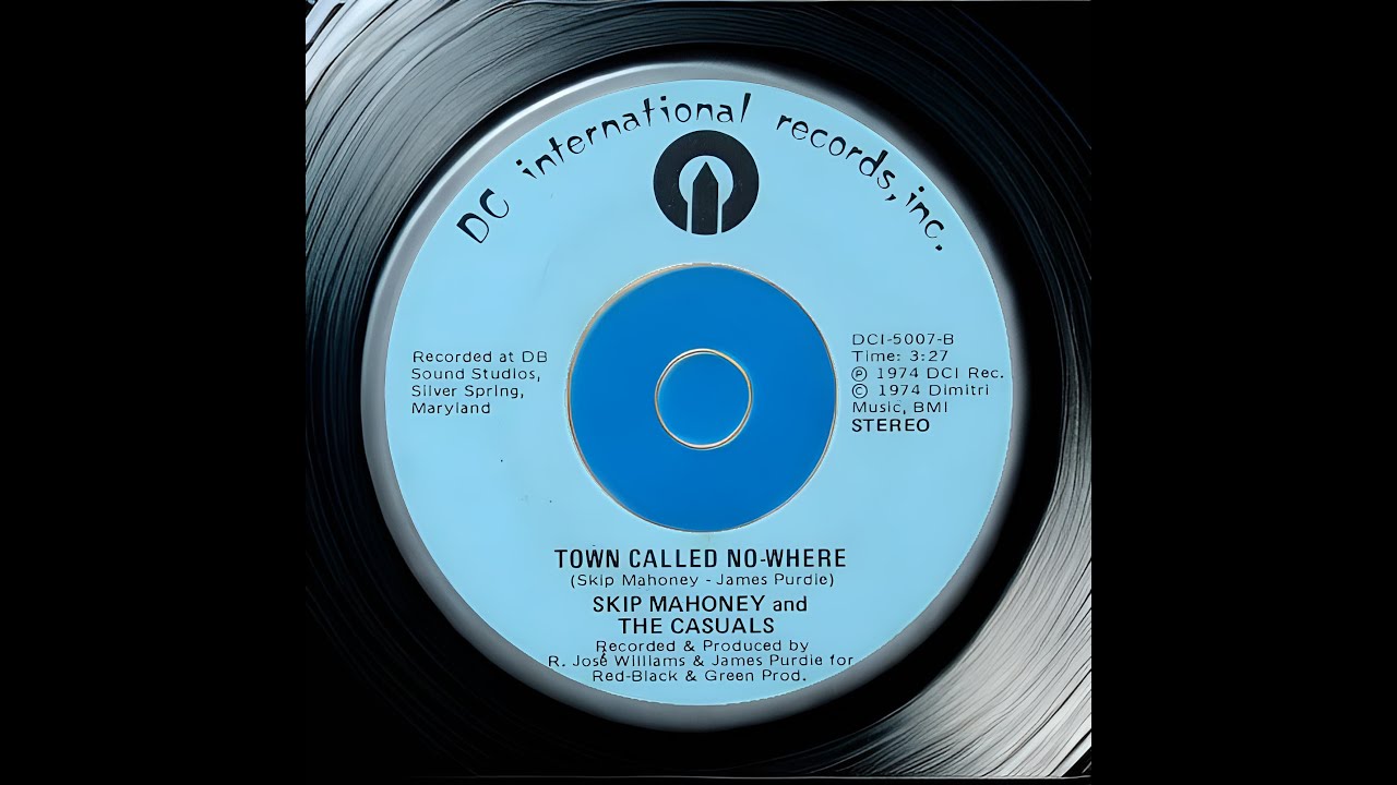 1974 - Skip Mahoney & The Casuals - Town Called No-Where - YouTube