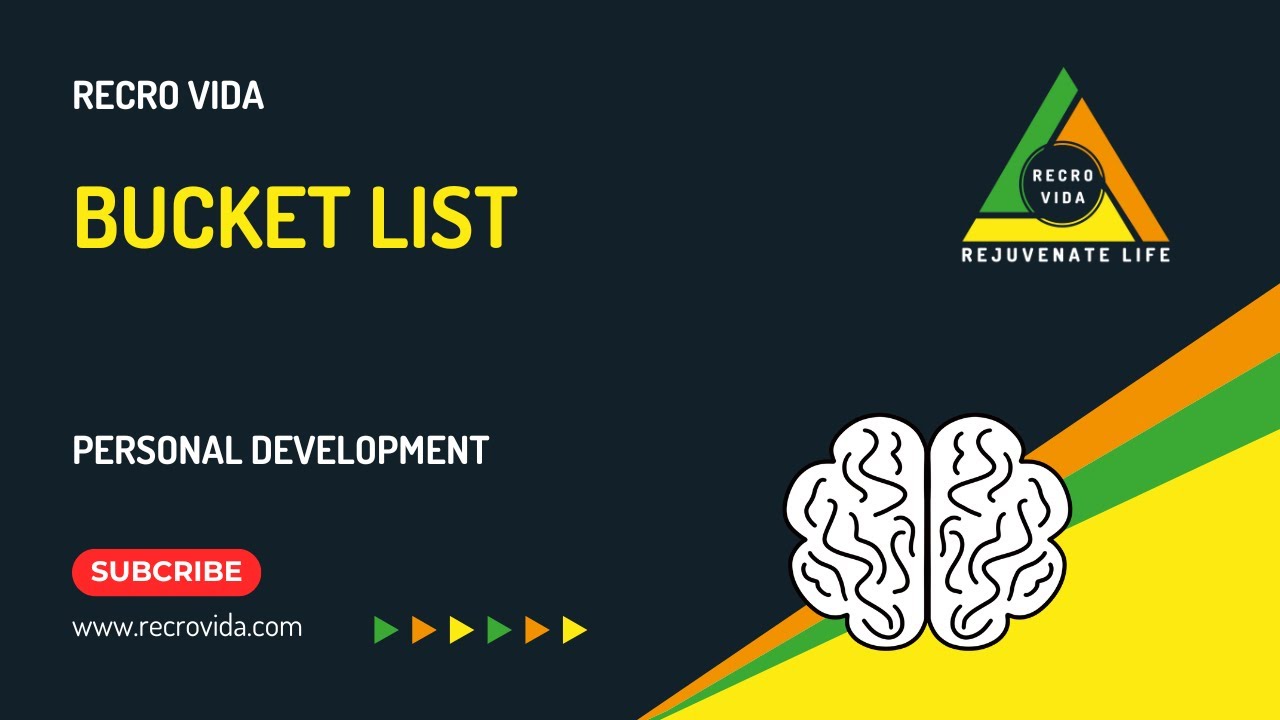 BUCKET LIST - PERSONAL DEVELOPMENT - YouTube