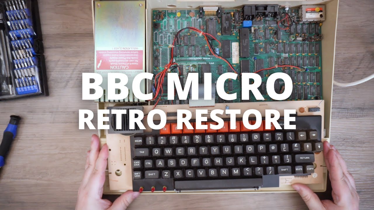 BBC Micro Retro Restore - Getting this legendary UK computer from 1983 ...
