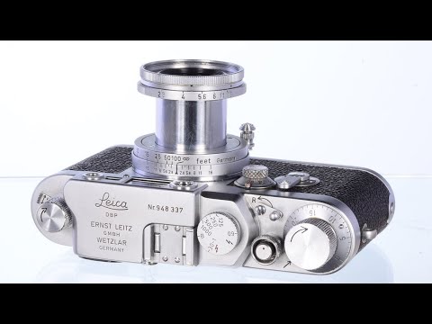 Leica Leitz IIIg (3g) camera walkthrough