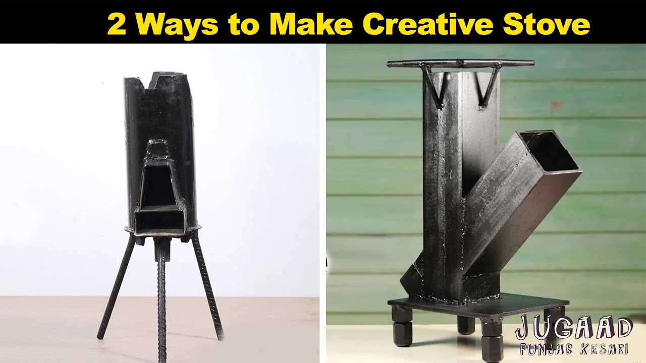 2 Ways to Make Creative Stove - YouTube