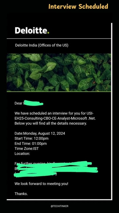 Deloitte Interview Experience| 2024| .Net Analyst | #shorts #deloitte # ...