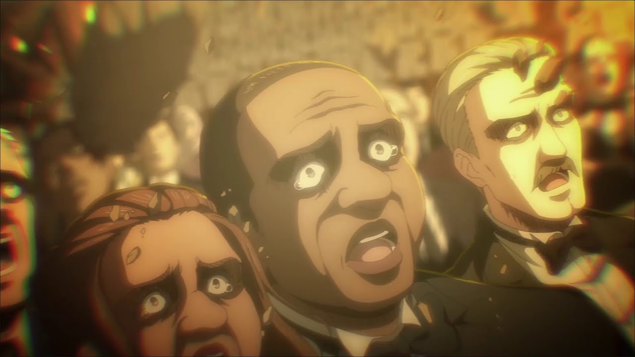 Eren Transforms at the theater - Attack on Titian S4 - YouTube