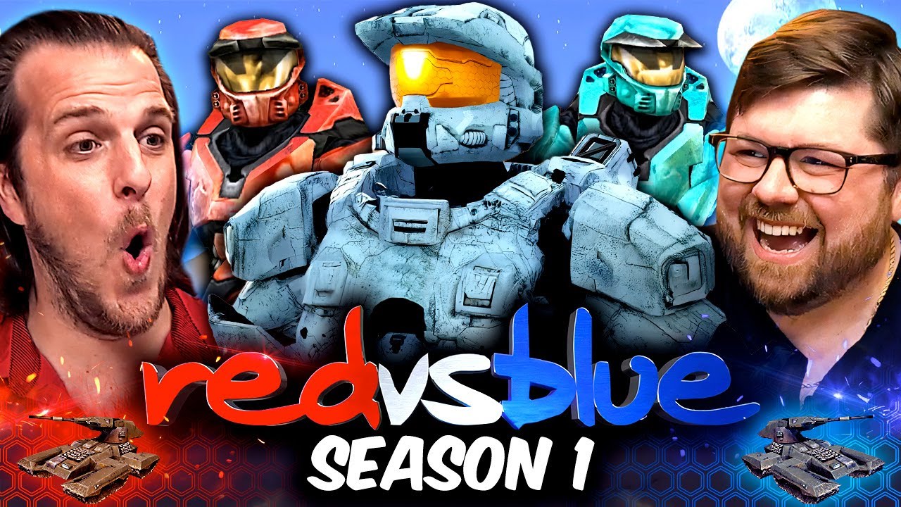 We BINGED **RED vs BLUE** Season 1 - YouTube