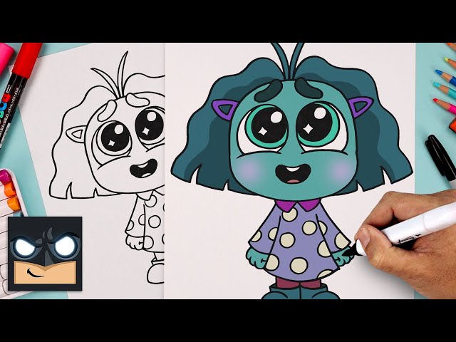 How To Draw Envy | Inside Out 2 - Videos For Kids