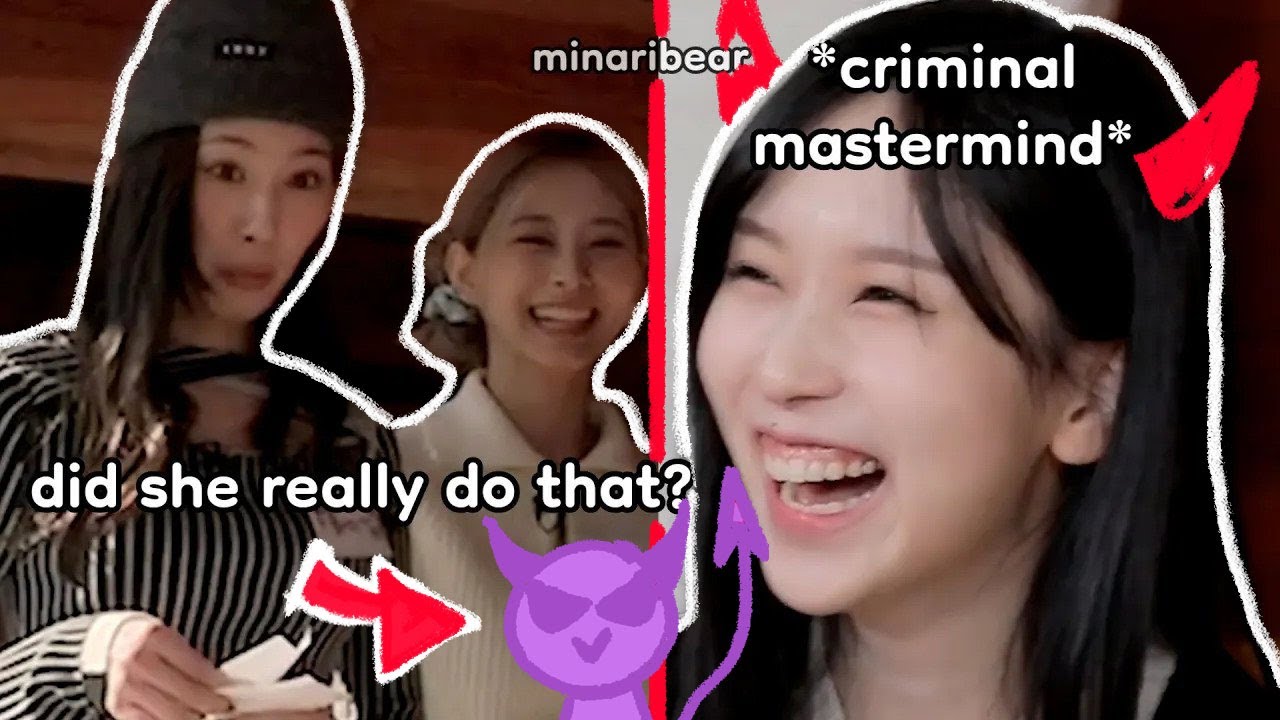 mina commits a crime against staff - YouTube