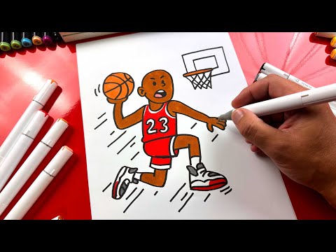 How To Draw Michael Jordan