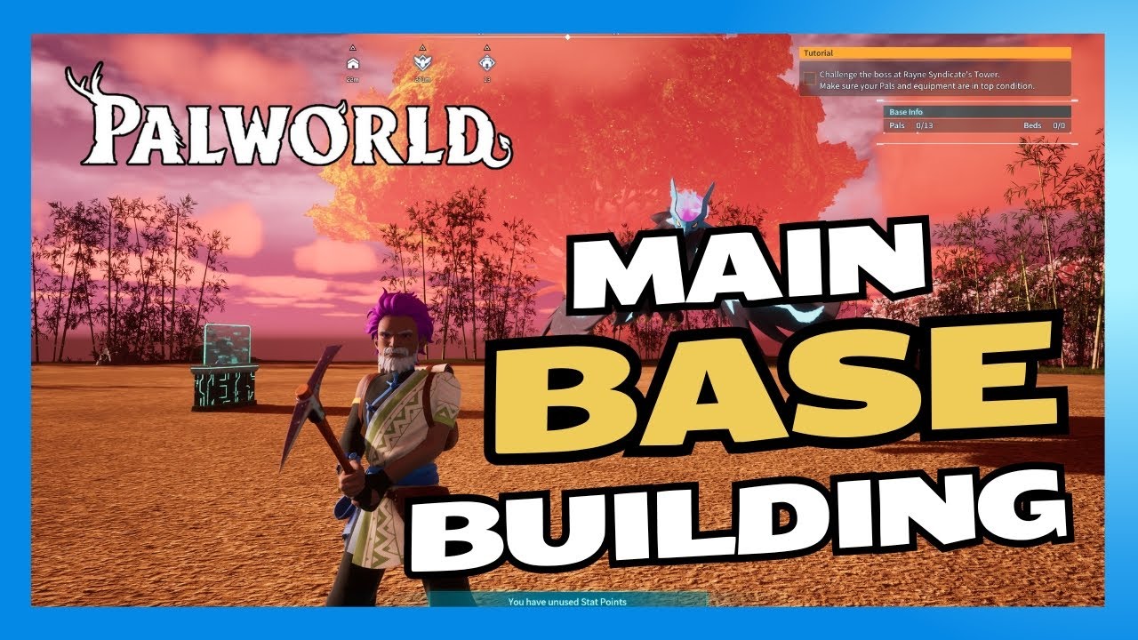PALWORLD Building Main Base - YouTube