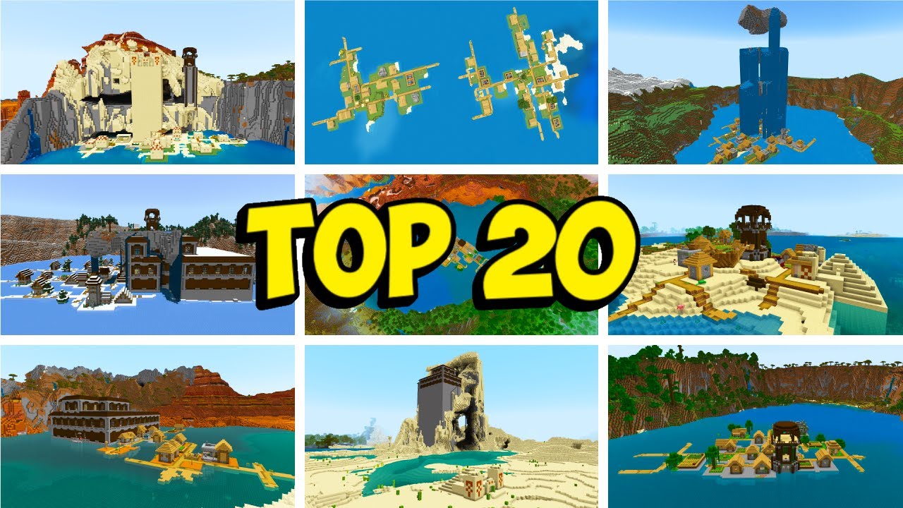 20 Most RARE Minecraft Seeds for Bedrock 1.21 | Unbelievable World ...