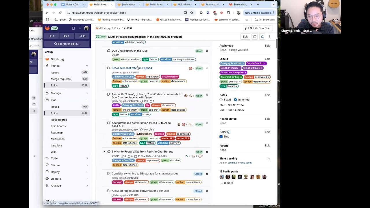 Duo Chat Refining Multi-threaded conversations - YouTube