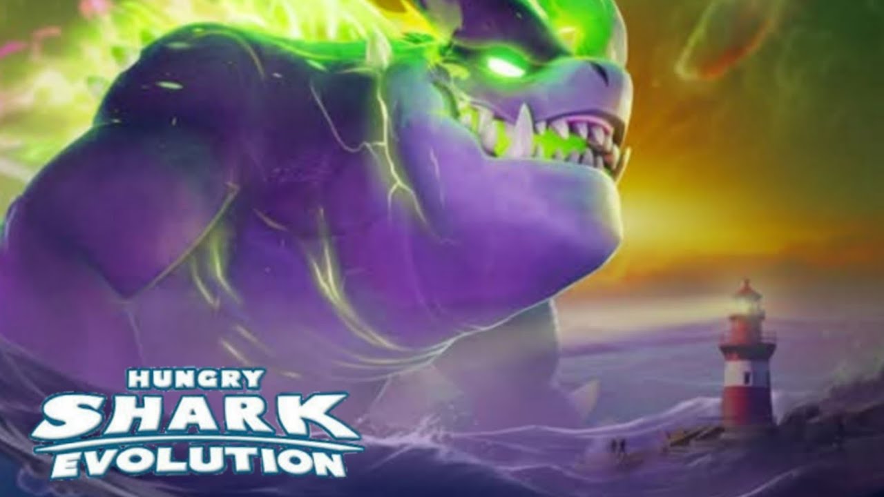 HUNGRY SHARK EVOLUTION NEW UPDATE - GIANT BEHELLMOTH GAMEPLAY - HUNGRY ...