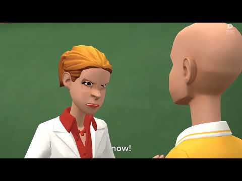 Caillou Poops on his Teacher and gets Grounded(Plotagon Story) - YouTube