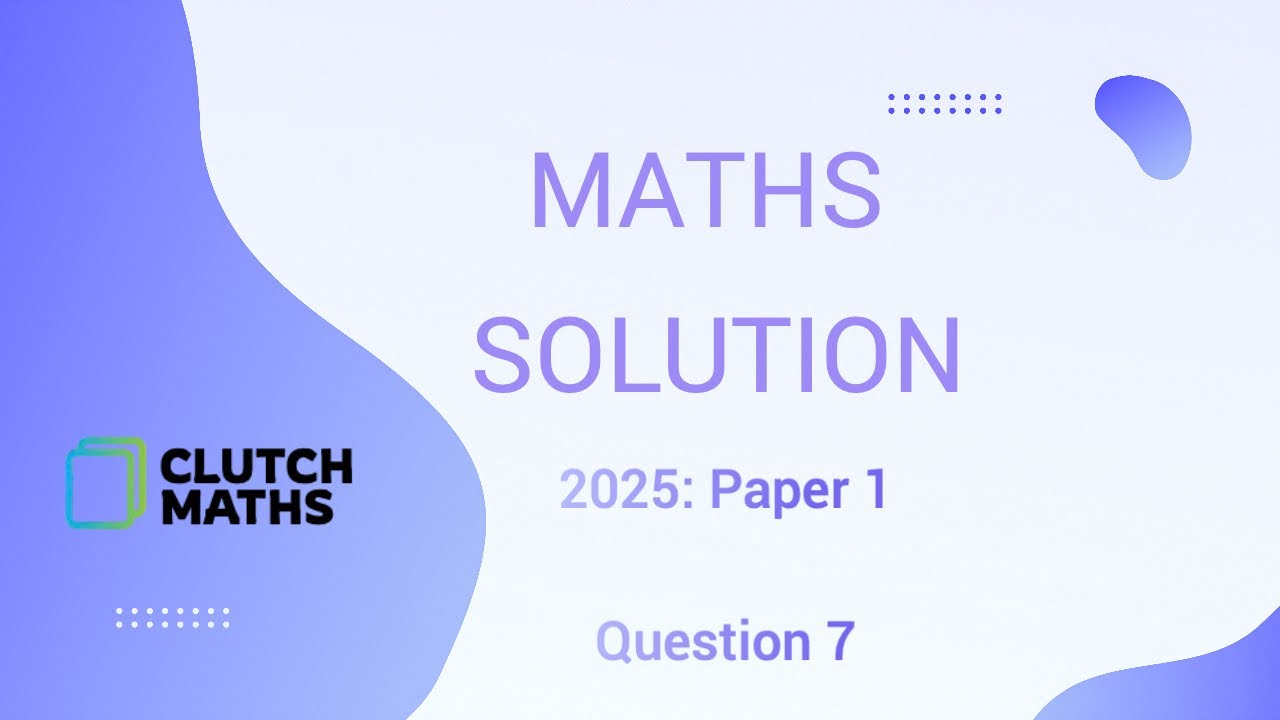 Sequences & Series | Solution to 2025 Paper 1 Question 7 | Leaving Cert ...
