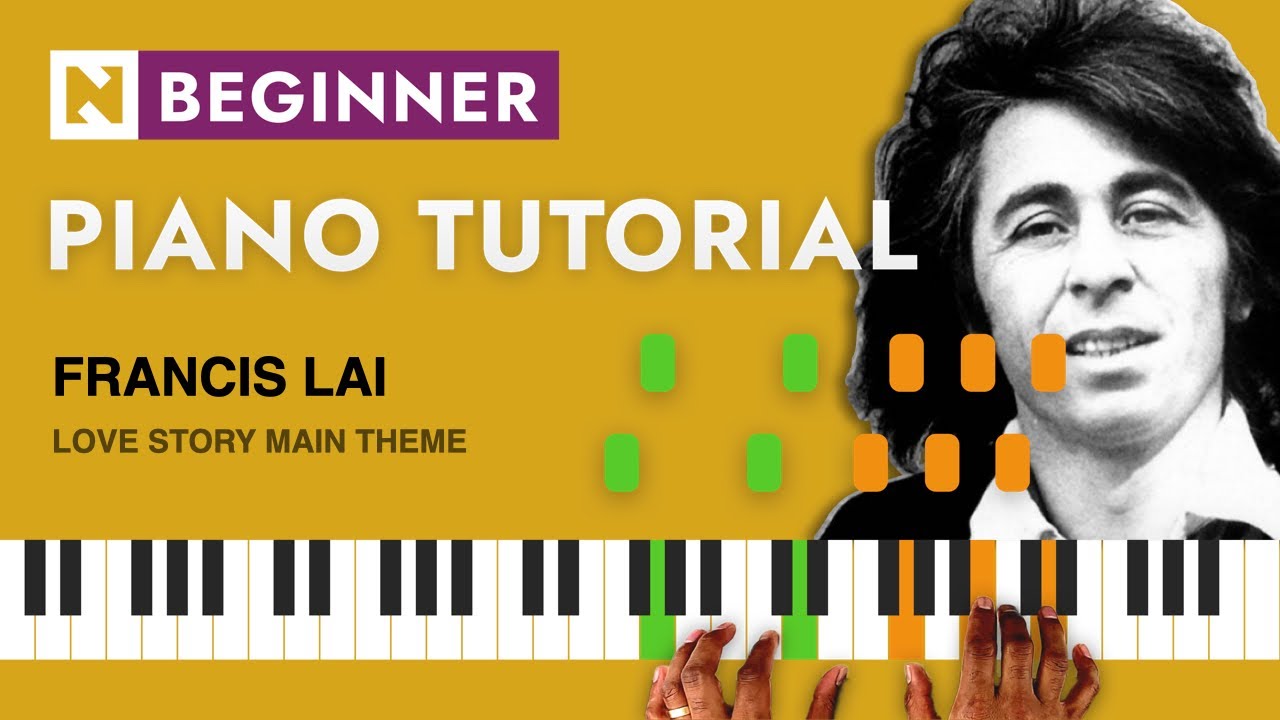 Francis Lai - Love story main theme 1.3.3 | PIANO TUTORIAL - YouTube