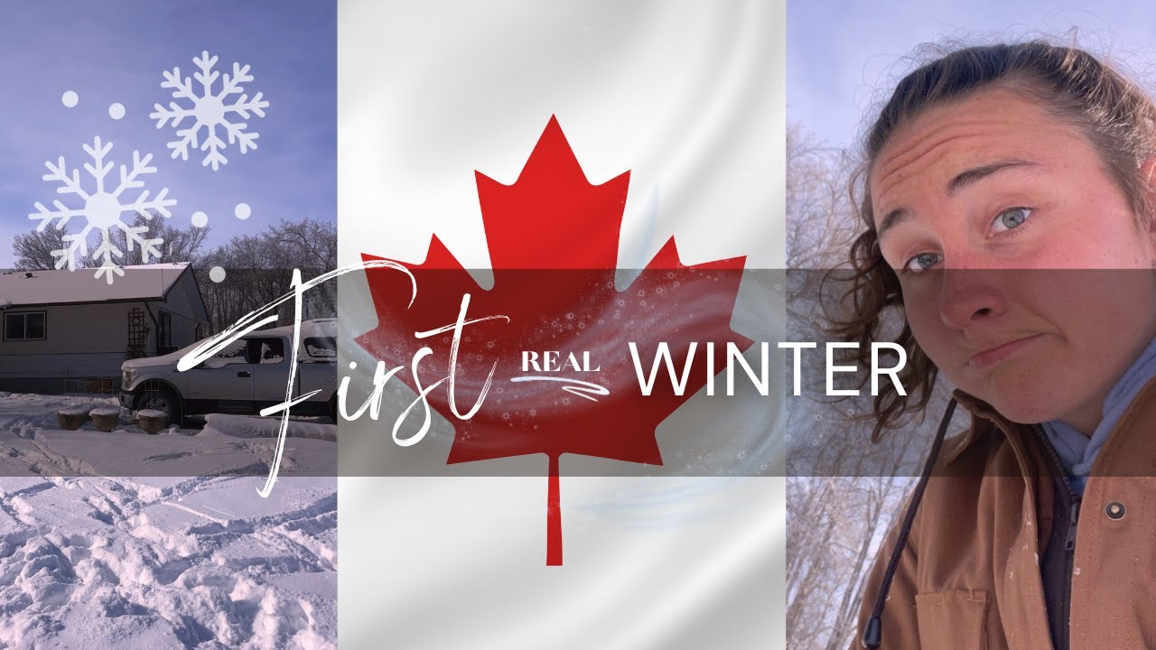 Experiencing snowfall in Alberta for the FIRST TIME | Life in Canada ...