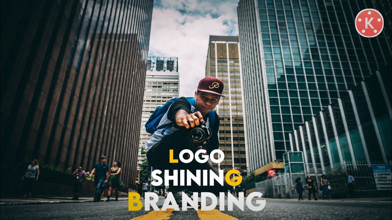 Shining Logo Animation In Kinemaster 2020 || Simple Dan Keren - YouTube