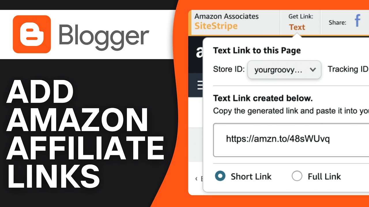 How To Add Amazon Affiliate Links To Blogger (EASY Tutorial) - YouTube