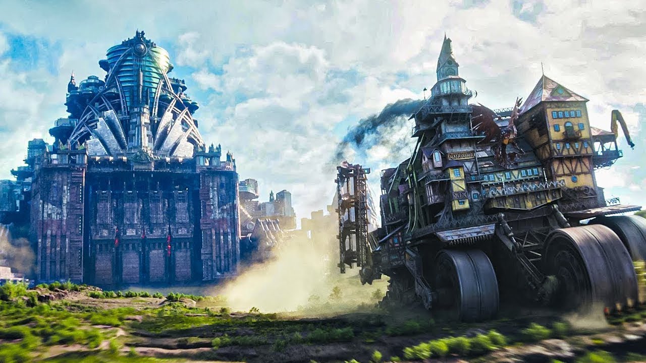 In the Future, Humans Live in Giant Moving Cities at War! - YouTube