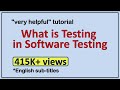 Software testing | Free Online Courses with Free Certificate