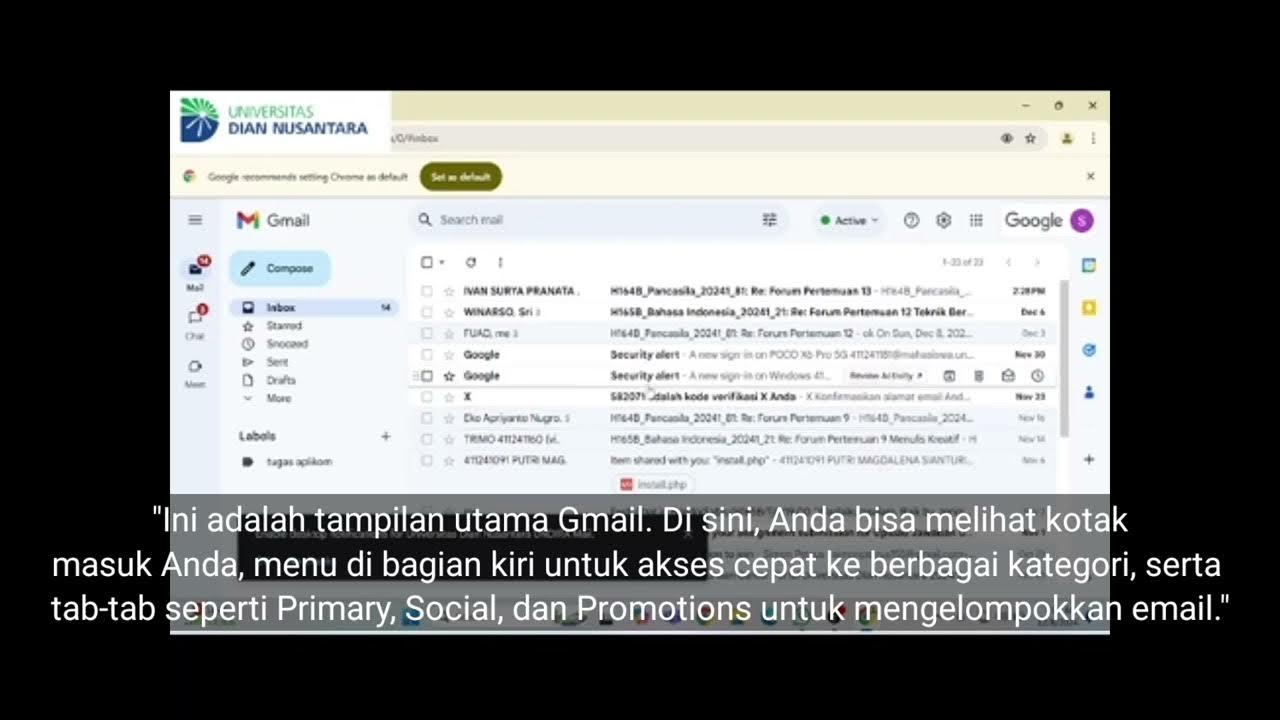tutorial menggunakan gmail - YouTube