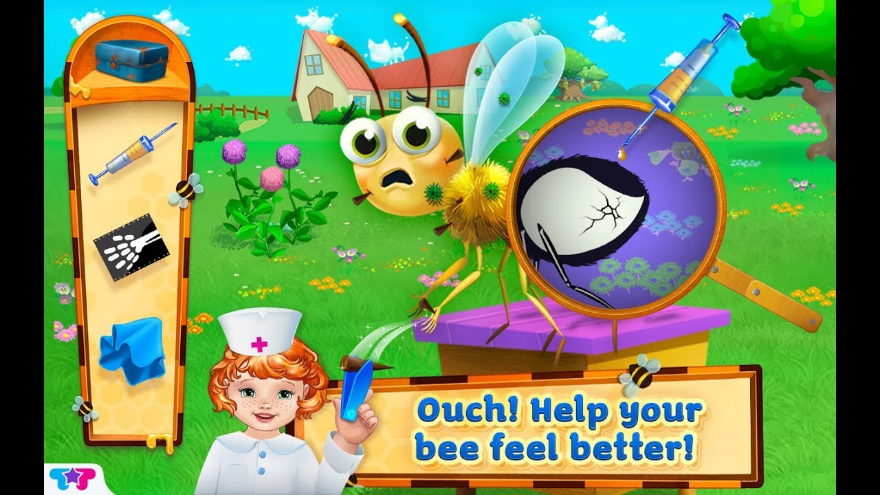 Fun Animals Care Kids Game - Baby Beekeepers- Care for Bees - Learn ...