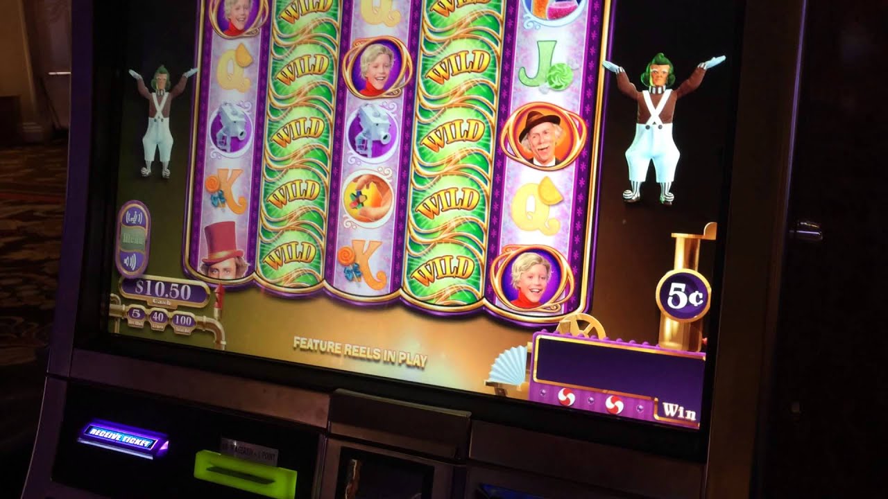Willy Wonka Slot Machine Bonus - Wild Reels - YouTube