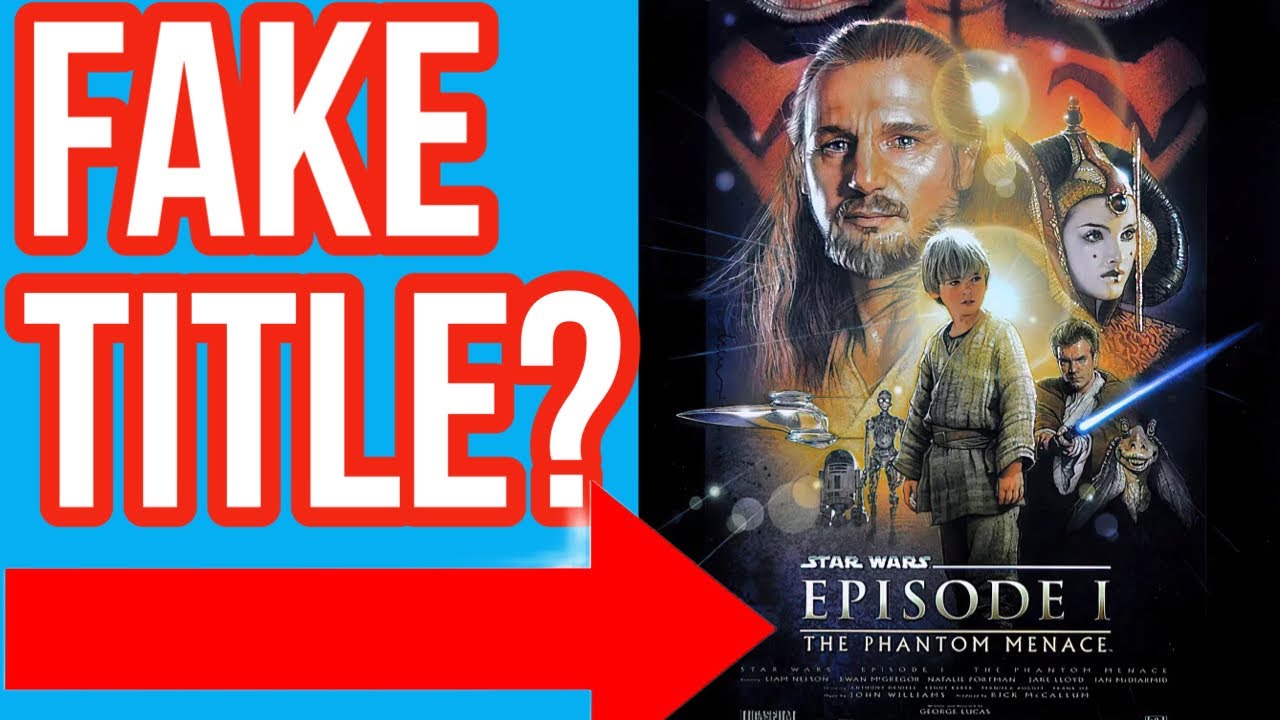 Star Wars Fans React to Episode 1 Title Reveal! - YouTube