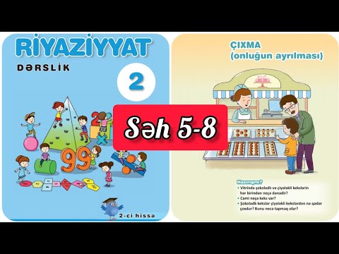 2ci sinif Riyaziyyat dərslik 2-ci hissə səh 5,6,7,8. Onluğun yaranması