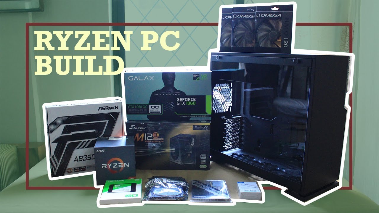 Ryzen PC Build - YouTube