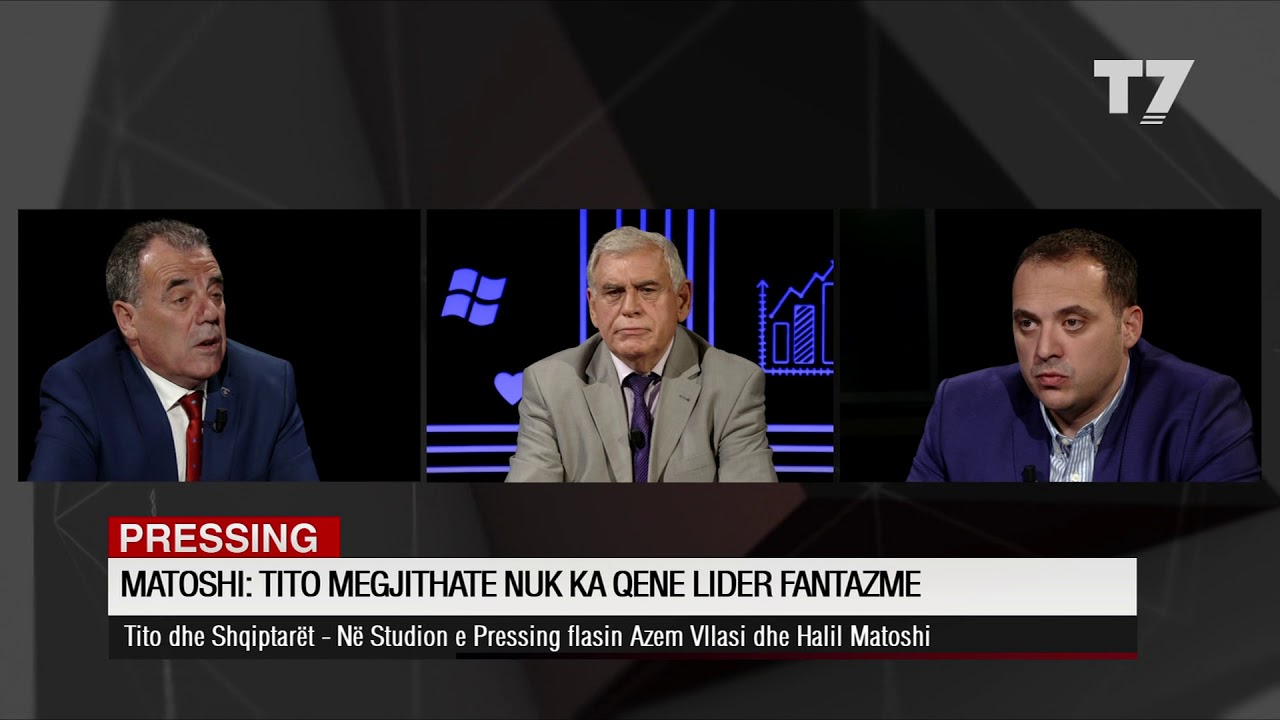 PRESSING - Azem Vllasi, Halil Matoshi - 22.05.2018 | T7 - YouTube