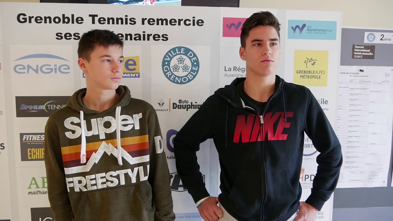 #Tennis- Gabriel et Mathis Debru : une fratrie en or - YouTube