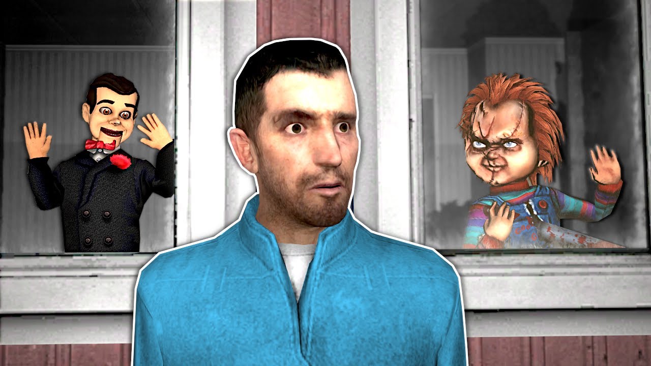 CHUCKY AND SLAPPY ARE AFTER ME! - Garry's Mod Gameplay - YouTube
